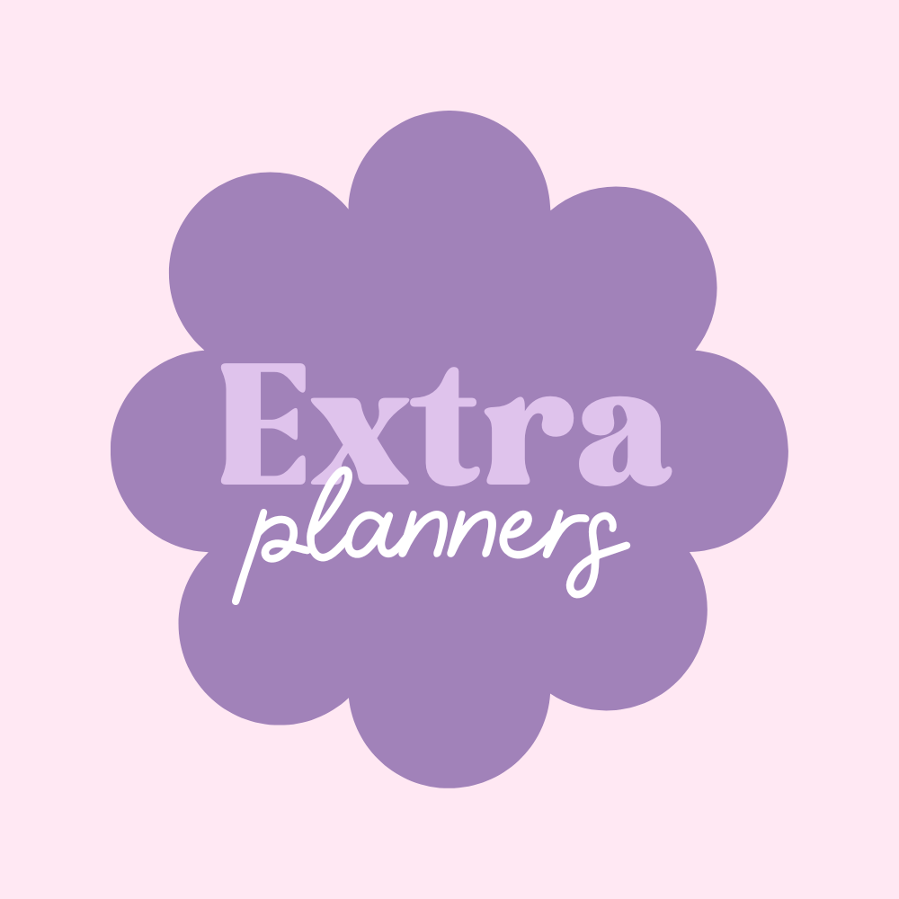 Extra Planners – Paper Hearts Planner Co.