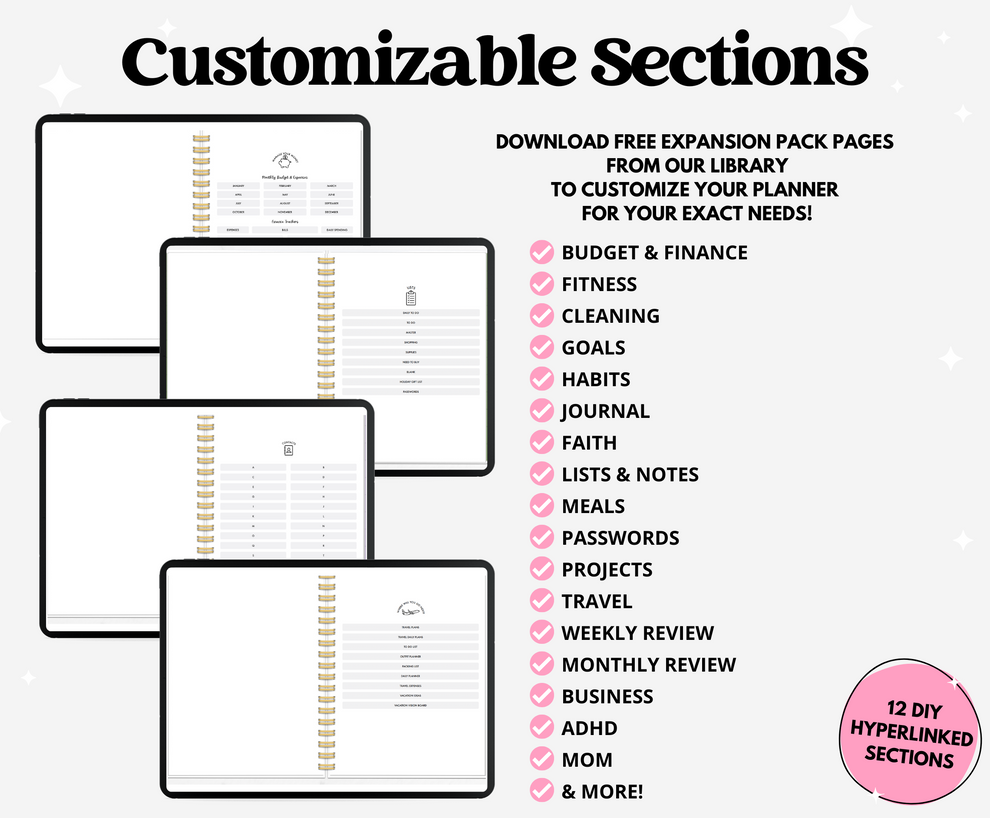 2025 Life Planner – Paper Hearts Planner Co.