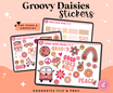 Groovy Daisies Stickers – Paper Hearts Planner Co.