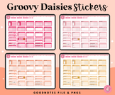 Groovy Daisies Stickers – Paper Hearts Planner Co.